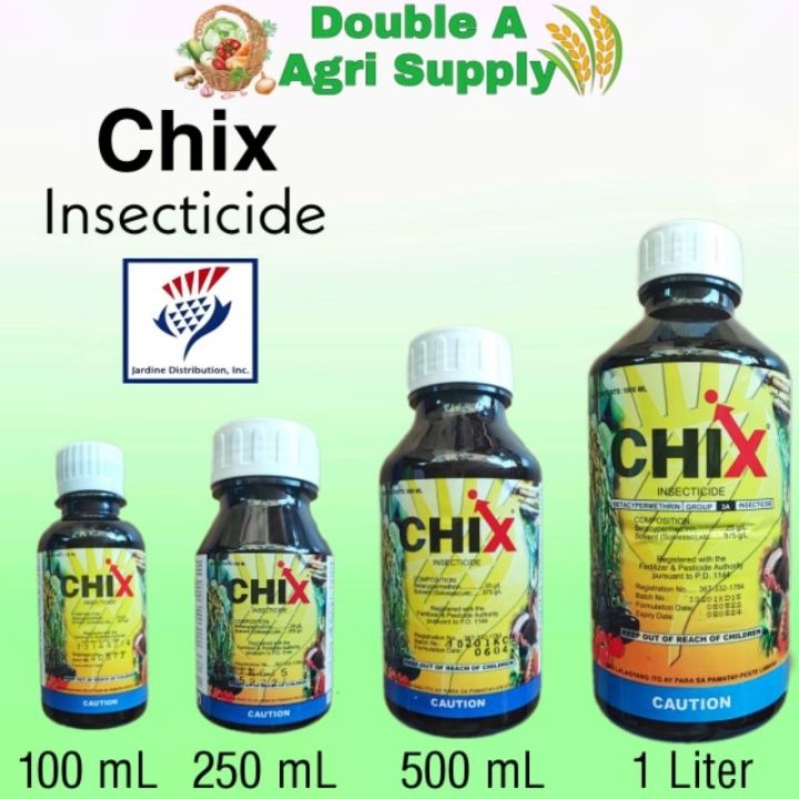 Chix 2.5 EC (BetaCypermethrin) Insecticide / Pests Control - Jardine ...
