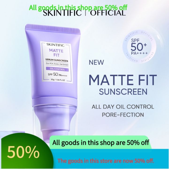 [Pelancaran baru] SKINTIFIC Matte Fit Serum pelindung matahari fizikal ...