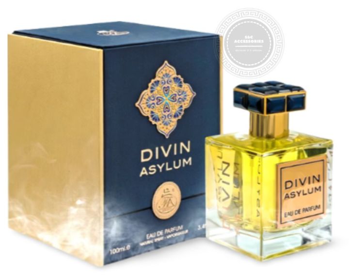 Divin Asylum 100ml Eau de Parfum Aromatic Fougere Citrus Perfume for ...