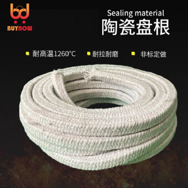 Ceramic fiber rope high temperature sealing strip aluminum silicate ...