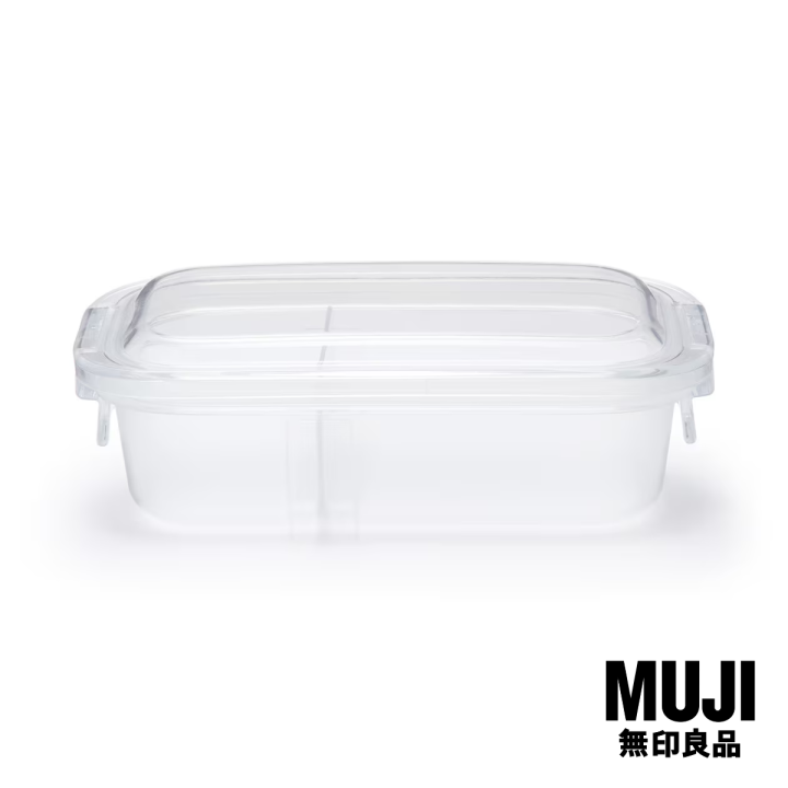 มูจิ กล่องใส่อาหารแบบมีตัวล๊อค - MUJI Lunch Box with Buckles 500ml ...