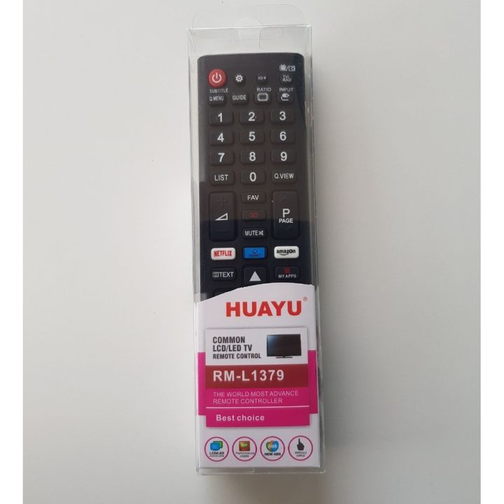 รีโมททีวีรวม LG รุ่น RM-L1379 | Lazada.co.th