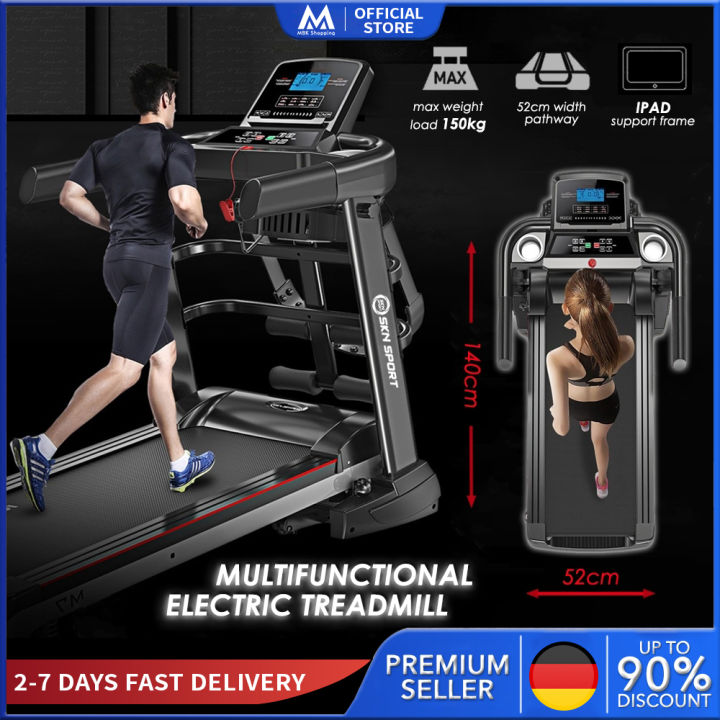 treadmill electric treadmill exercise machine 3.5HP treadmill home ...