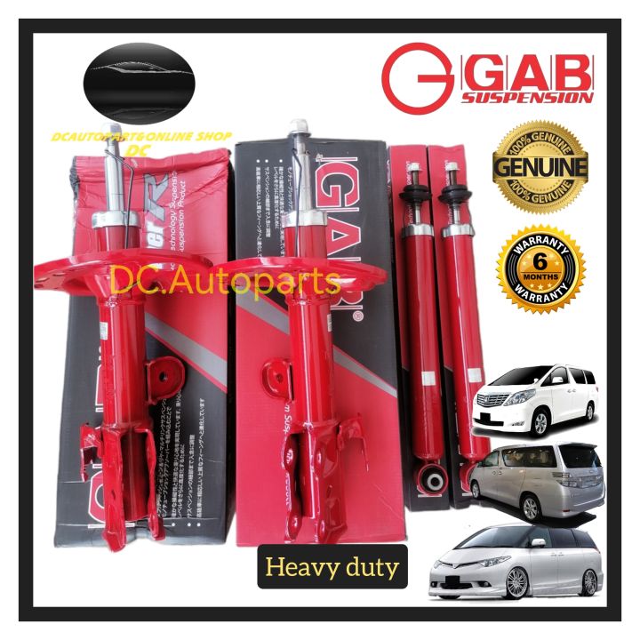 ORIGINAL GAB SUPER-R TOYOTA ESTIMA ACR50 GSR50 ALPHARD VELLFIRE ANH20 ...