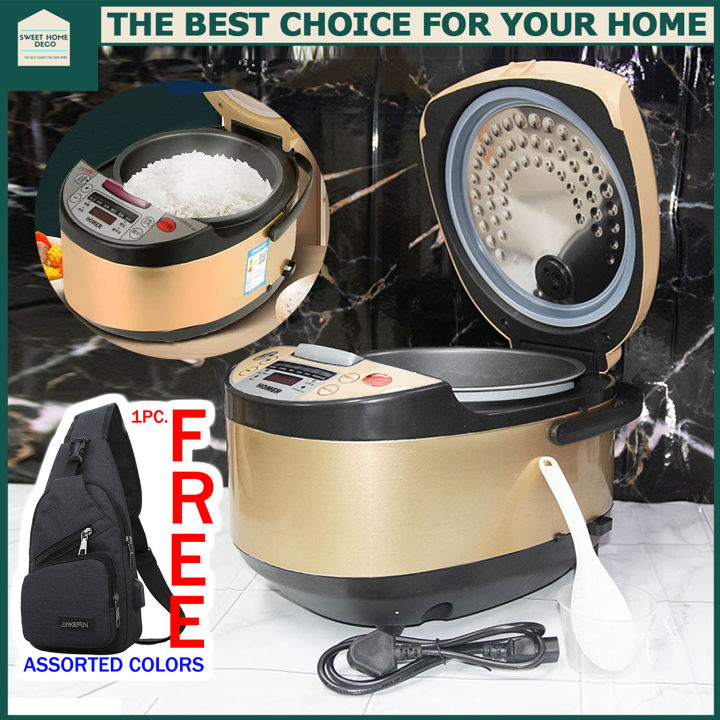 Sweet Home Homer 5L Intelligent Large Capacity Multi-function Electric Rice Cooker | Lazada PH