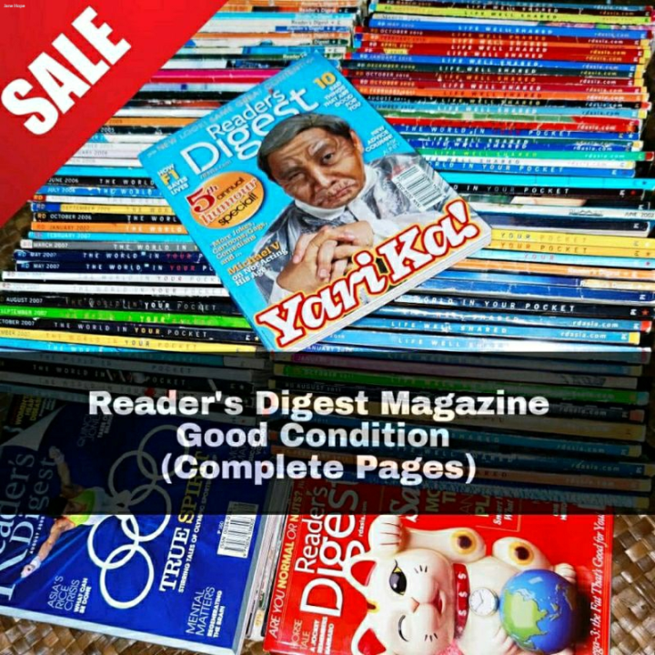 READER'S DIGEST ASIA MAGAZINE (2004 - 2010)VINTAGE/BACK ISSUE:World ...