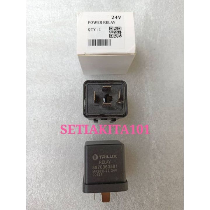 ISUZU NPR HICOM PERKASA 4.3 MTB150 24V POWER RELAY/STARTER RELAY(5 PIN ...
