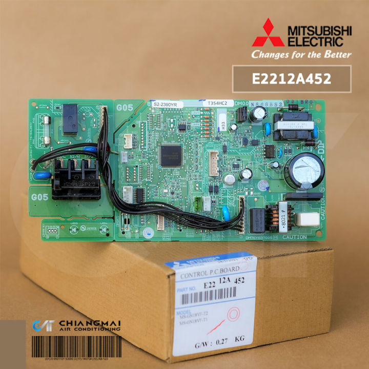 E2212A452 แผงวงจรแอร์ Mitsubishi Electric แผงบอร์ดคอยล์เย็น แอร์ ...