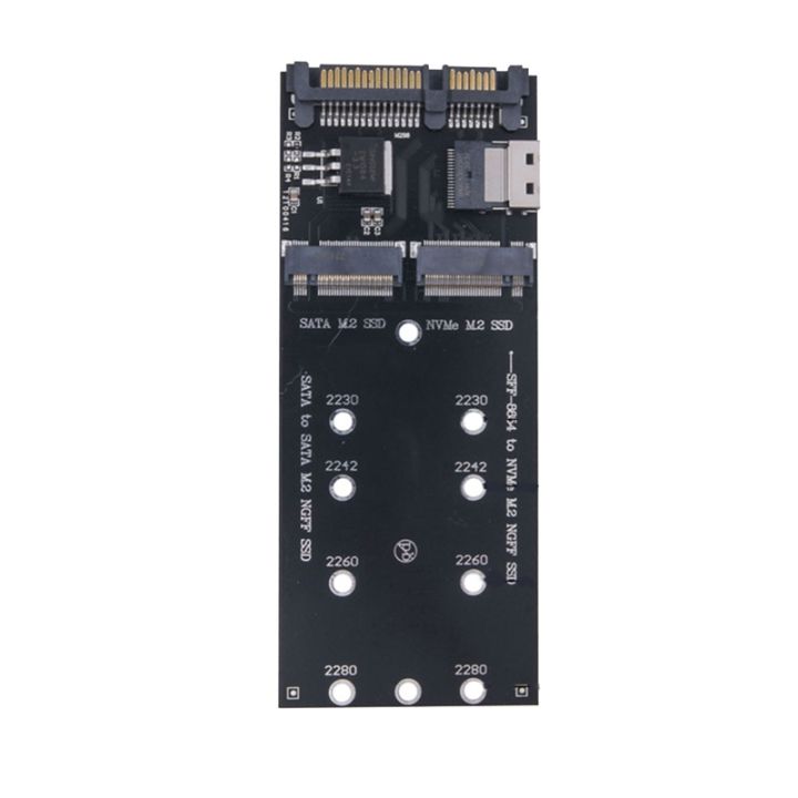 【Latest model】M. 2 to Adapter SFF-8654 for M2 NVME SSD Converter 22Pin ...