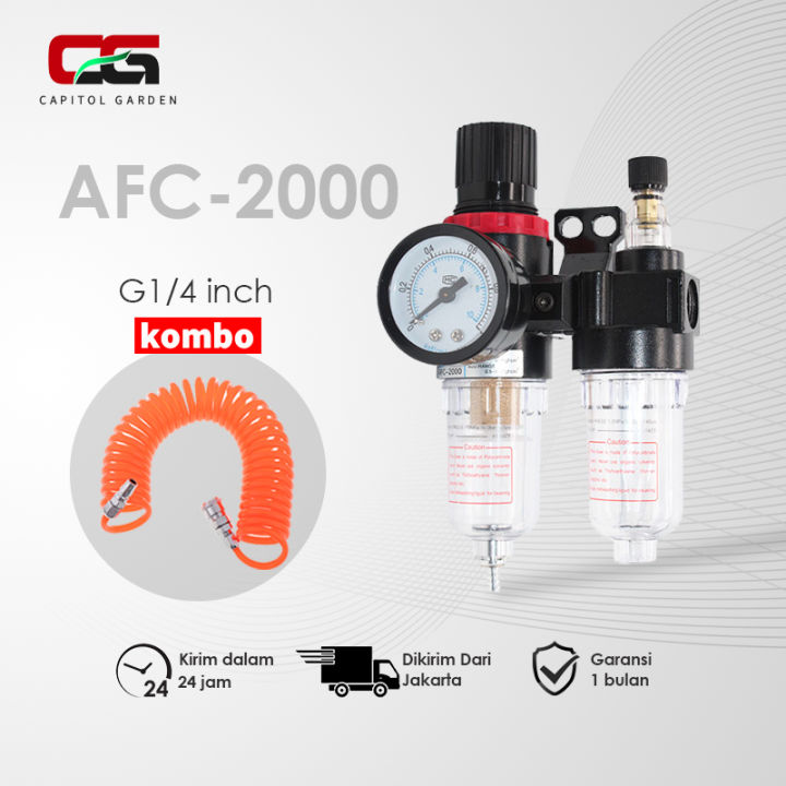 AFC-2000 Mini Air Filter Regulator Kompresor AFC 2000 Plus Coupler ...