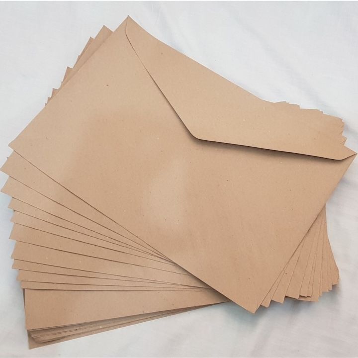 Brown Envelope Long and Short / 50pcs /100pcs | Lazada PH