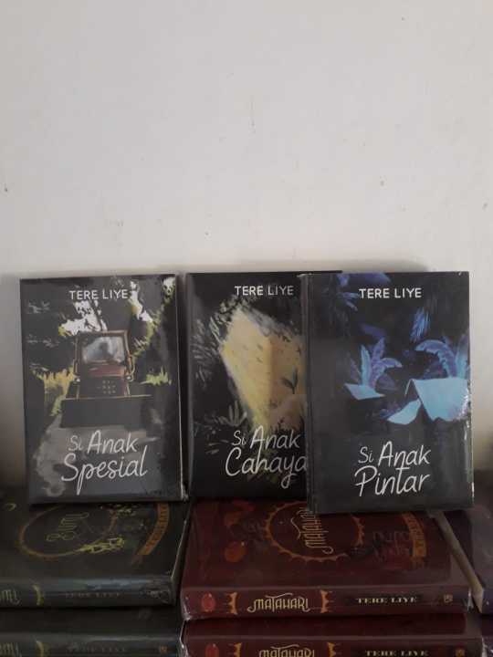 paket 3 buku novel tere liye sianak cahaya, si anak pintar dan si anak ...