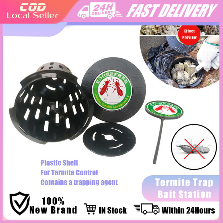 Outdoor Termite Bait Box Umpan Hapuskan Anai-Anai Keseluruhan Koloni Anai-anai Termite Killer ...