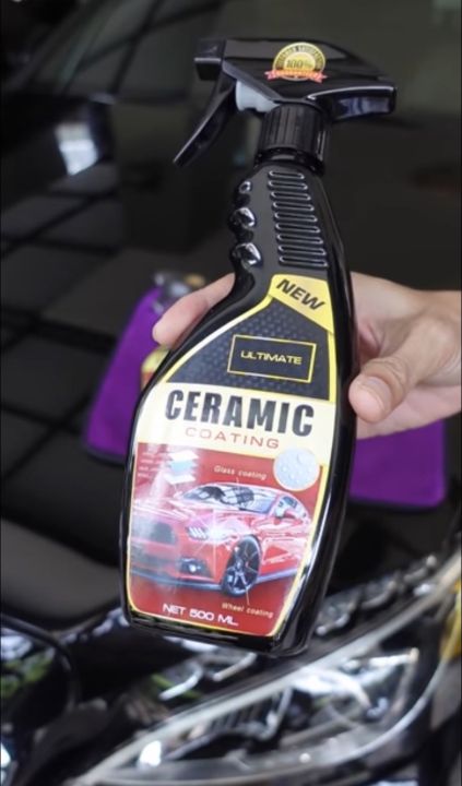 ง่ายๆ ฉีดแล้วเช็ด Ultimate CERAMIC Coating ผลิตภัณฑ์เคลือบเงาป้องสีรถ ...