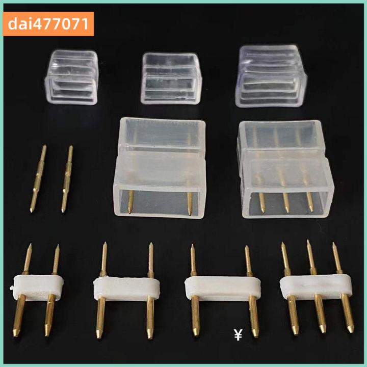 【COD】Copper RGB Connector 6mm 7mm 8mm 9mm 10mm Gold Terminals Connector ...