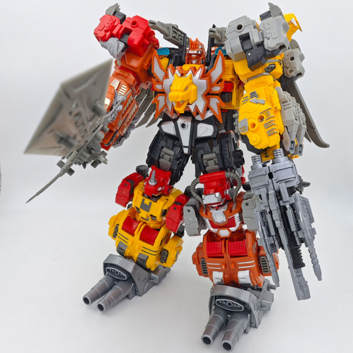 TENGYANG 30CM Predaking Transformation 6 IN 1 Predacons 5 IN 1 Action ...