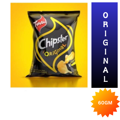 SMN TWISTIES Chipster Original Flavoured Potato Chips 60G HALAL | Lazada