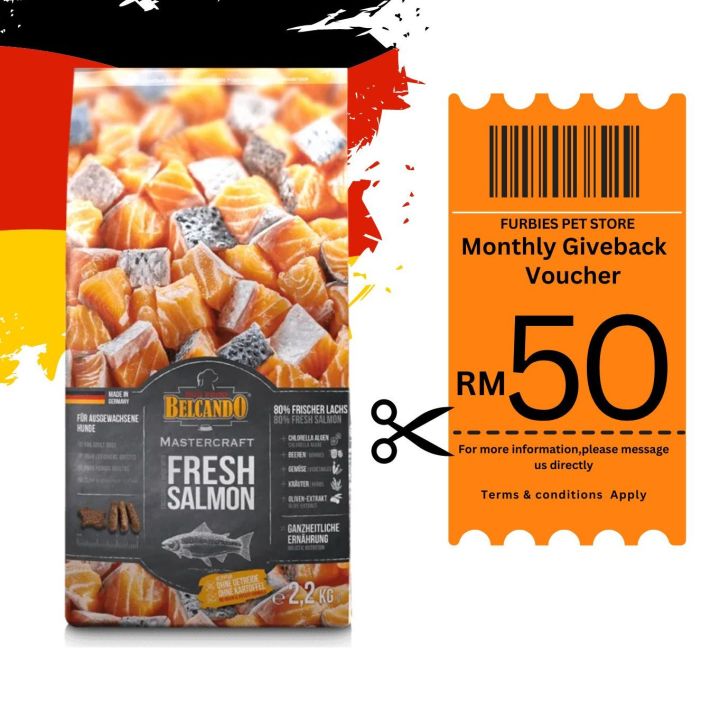 Belcando Mastercraft Fresh Salmon 10KG | Lazada