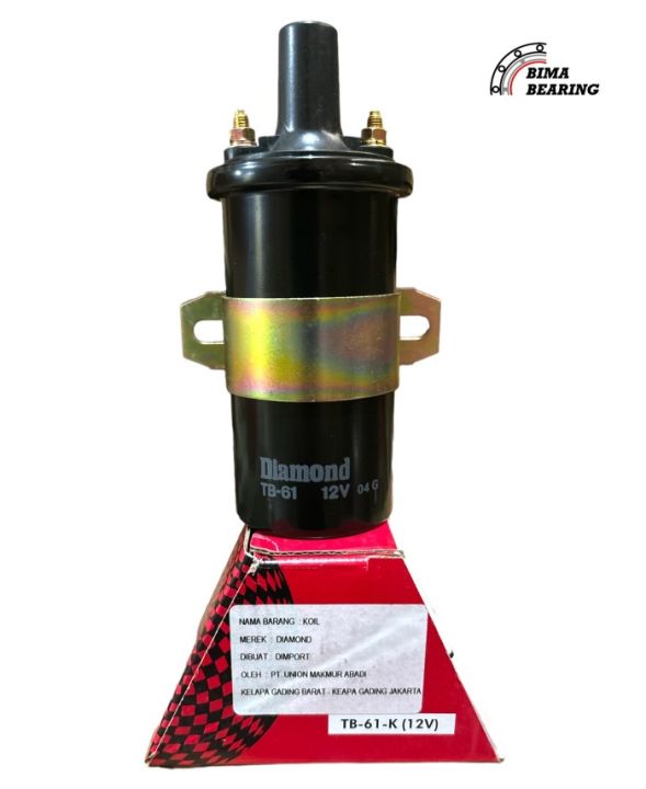 IGNITION COIL BOTOL 12V TB-61-K DIAMOND JAPAN ORIGINAL | Lazada Indonesia