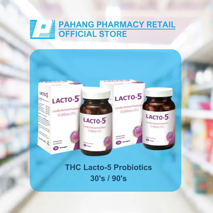 THC Lacto-5 Probiotics 30's / 90's | Lazada