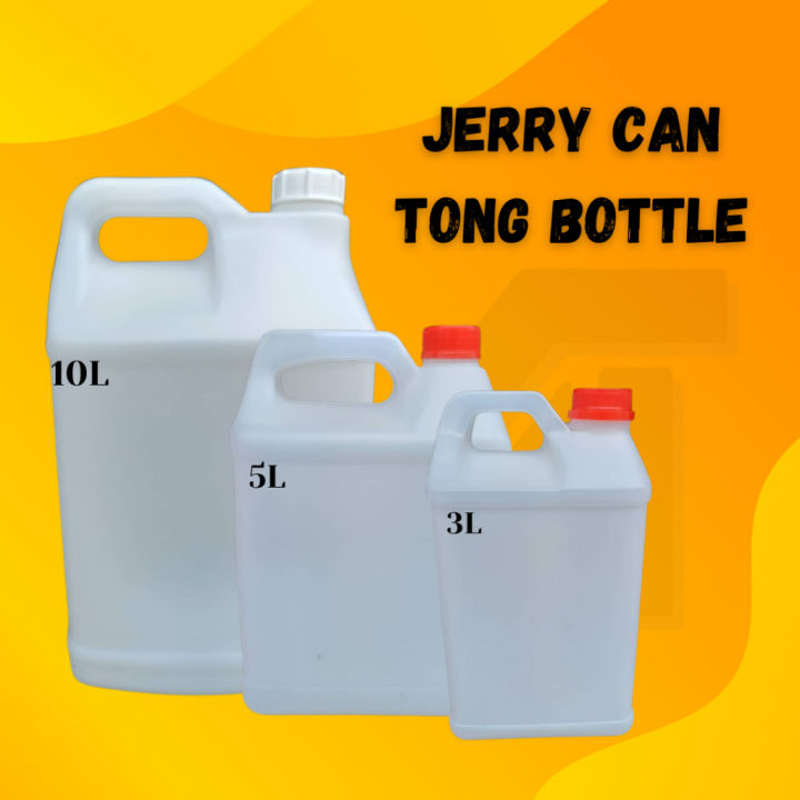 JERRY CAN TONG BOTTLE / 3 LITER / 5 LITER / 10 LITER | Lazada