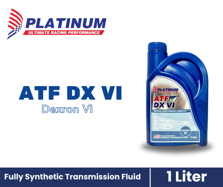 Platinum Fully Synthetic Automatic Transmission Fluid Dexron VI ATF 1L ...