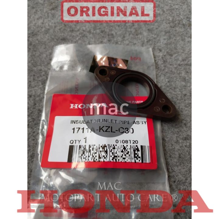 INSULATOR INLET PIPE ASSY EBONIT SPACY ORI AHM 1711A-KZL-C30 | Lazada ...