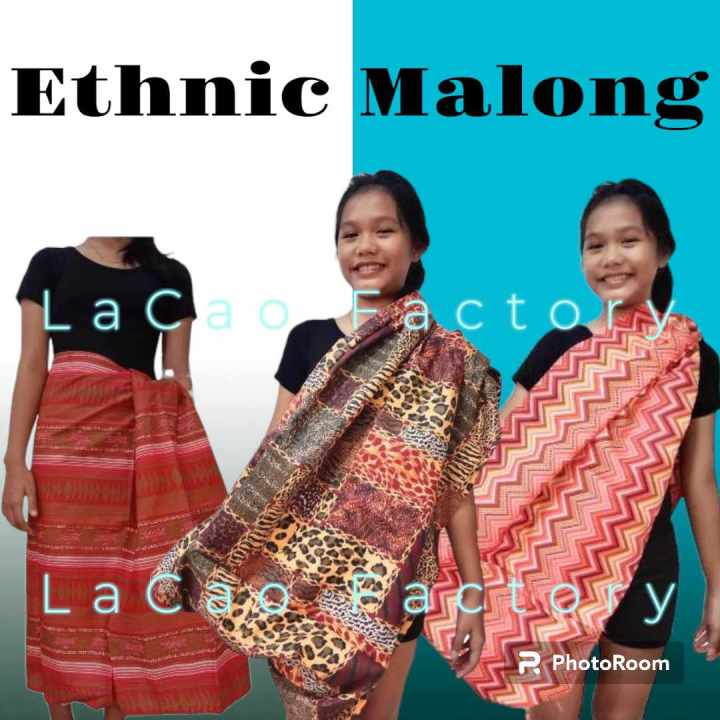 LACAO'S ETHNIC MALONG//ASSORTED DESIGN//COSTUME COSTUME FOR KIDS TO ...
