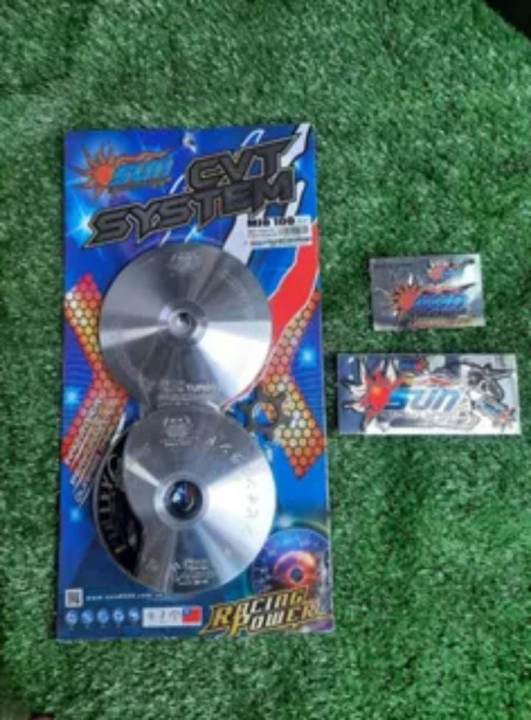Sun Racing Pulley Set-Click125/150/Mio Soul i 115/Beat Fi/Mio Sporty ...