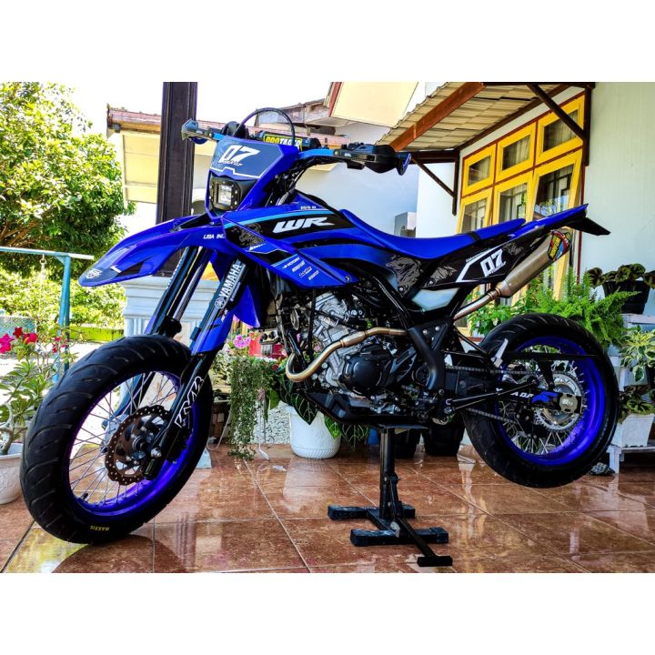 Decal WR155 Full Body Variasi Decal WR Supermoto Aksesoris Stiker Dekal ...