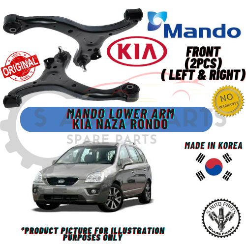 KIA NAZA RONDO (FRONT 2PCS) (LOWER ARM LEFT & RIGHT) 100% ORIGINAL ...