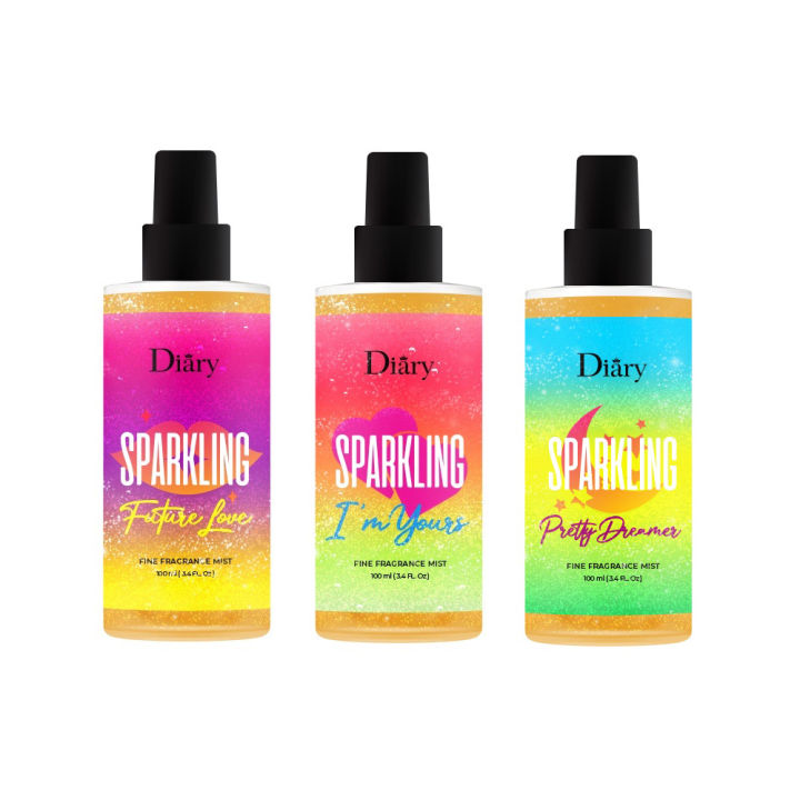 Diary Sparkling Fine Fragrance Mist - 100ml | Lazada Indonesia