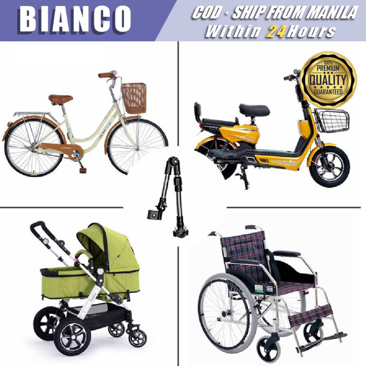 Umbrella Holder For Stroller Motorcycle Bike Wheelchair Foldable ...