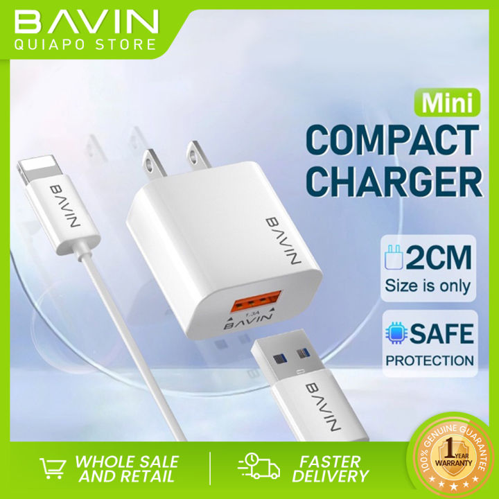BAVIN PC515 Universal Adapter Charger Smart Mini USB Over ...