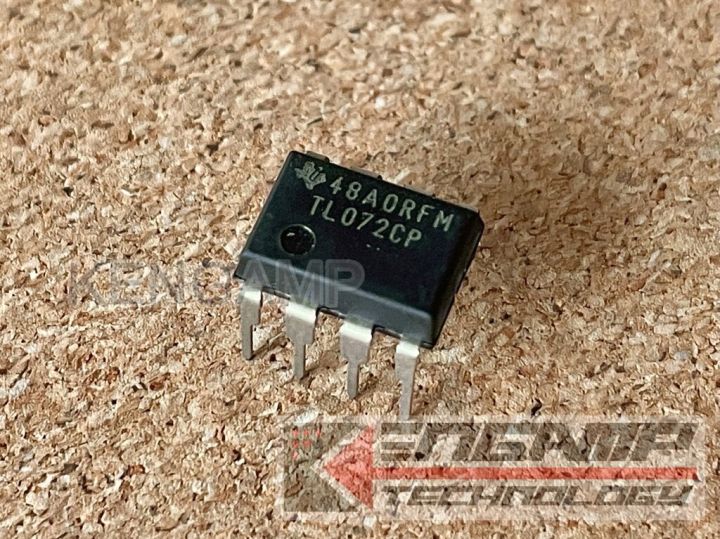 (1ตัว) [IC] TL072CP TEXUS DIP-8 Low-Noise JFET-Input OP-AMP | Lazada.co.th