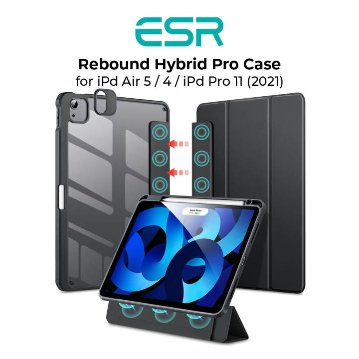 ESR Rebound Hybrid Pro Case for iPd Air 5/4 / iPd Pro 11 2021 | Lazada ...