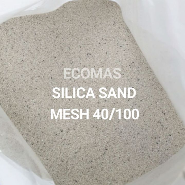 (MESH 40/100) FINE SAND GRADE / PASIR HALUS / SILICA SAND (100G / 0.5KG ...