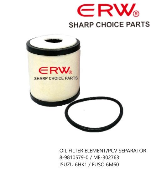 OIL FILTER ELEMENT / PCV SEPARATOR / BLOW BY GAS FILTER ( 8-98106-579-0 ...
