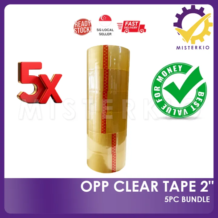 CHEAPEST AND FAST DELIEVERY, OPP CLEAR TAPE, 2INCH (5CM) REGULAR WIDTH, TRANSPARENT PACKAGING ...