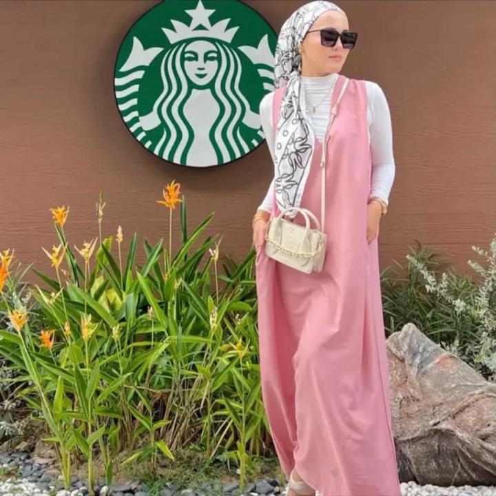 New Arrival Dress Lisa Viral Outer Muslimah hijabista Trending | Lazada