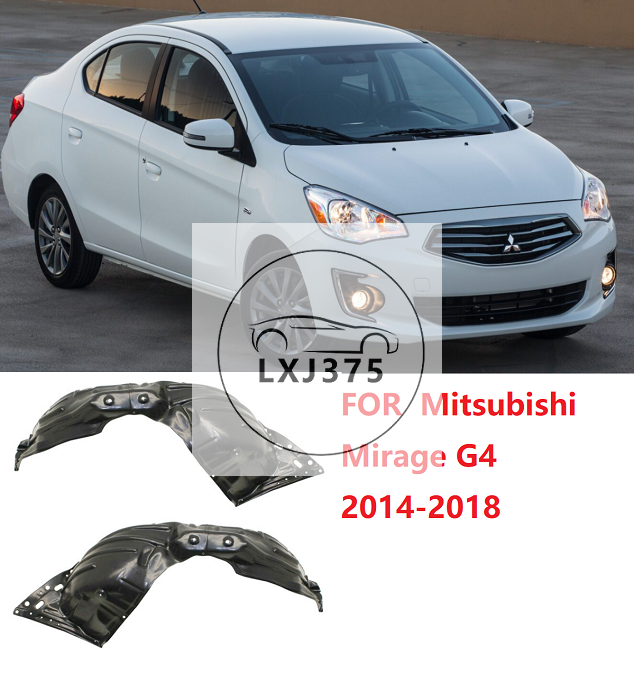 1PCS FRONT Fender Liner for Mitsubishi Mirage G4 2014 2015 2016 2017 ...