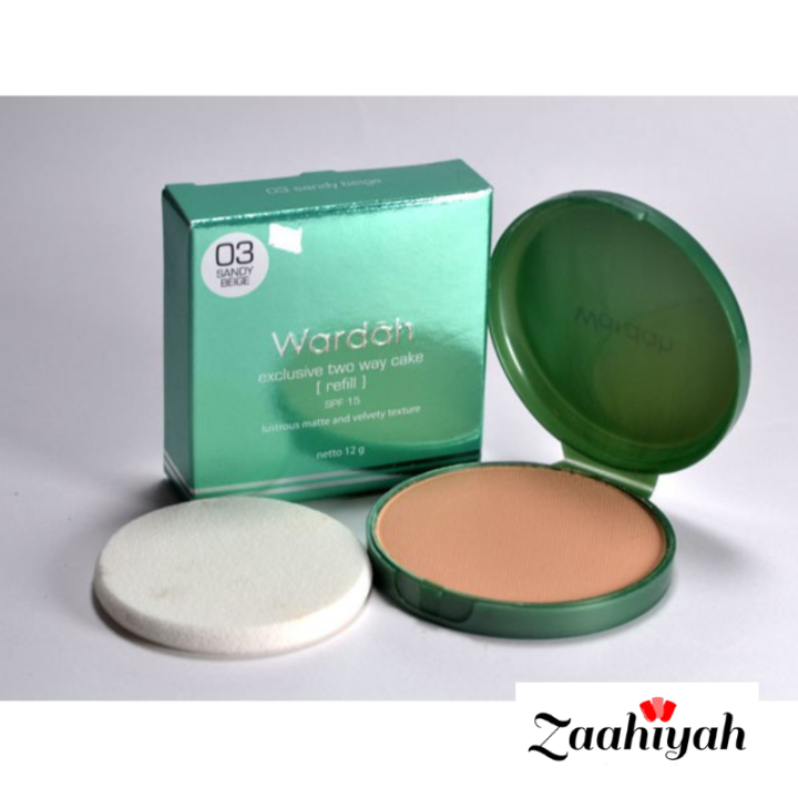 WARDAH Refill Exclusive Two Way Cake | Lazada Indonesia