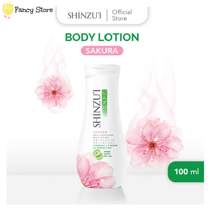 Shinzui BODY LOTION 100ml SAKURA PINK Skin Lightening | Lazada Indonesia