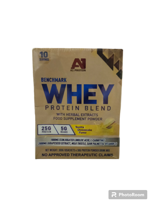 A1 Protein Benchmark Whey 10 Servings 10 Sachets | Lazada PH