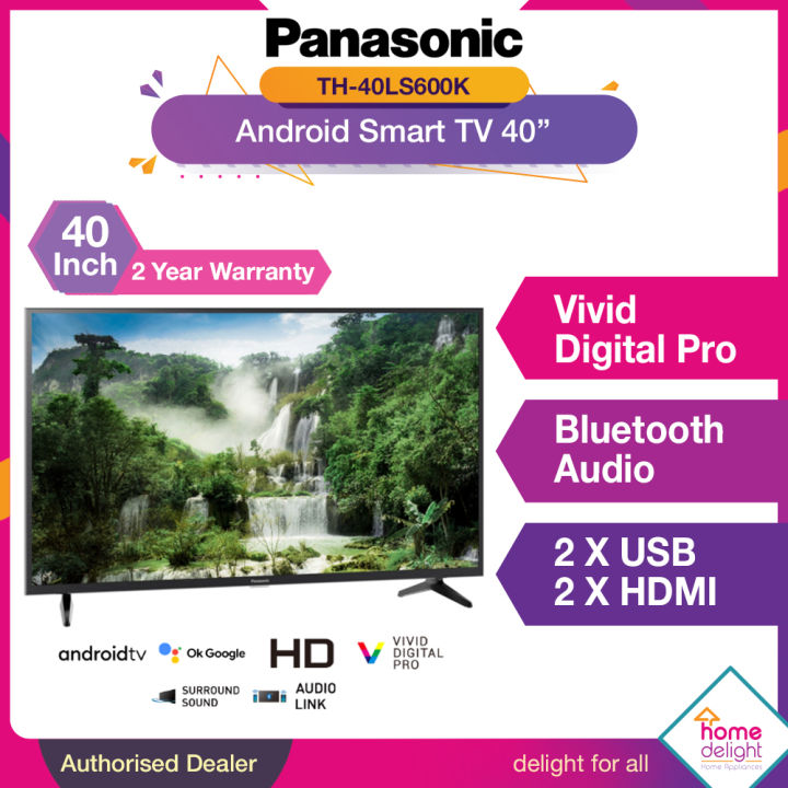 Panasonic 40 Inch LED TV Basic TH-40L400K / 40 Inch Android LED TV TH ...