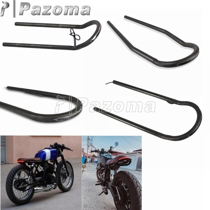 Motorcycle Seat End Hoop For BMW R Honda CB Yamaha SR Cafe Racer Rear ...