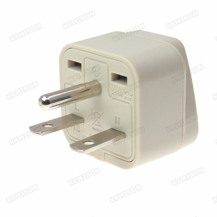 Wonpro North American NEMA 6-15 Travel Adapter WA-18, Universal Socket ...