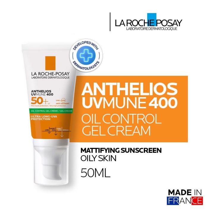 La Roche Posay Sunscreen Anthelios UVMUNE400 Oil Control Gel SPF50 ...