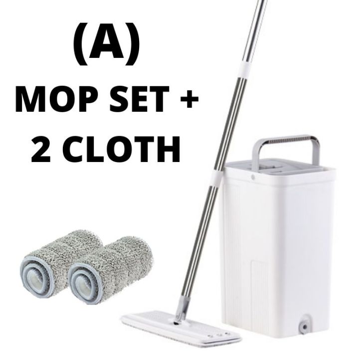 Mop set with Bucket EzzyMop 5.5 All New Ezzy Mop with Premium Micro ...