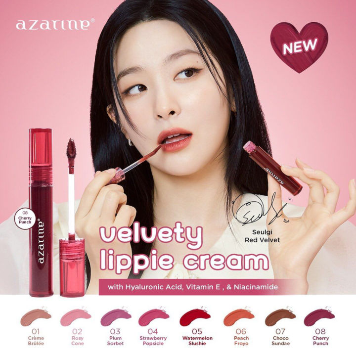 AZARINE Velvety Lippie Cream - Lipstik Cream Lip Cream Lipstik AZARIN ...